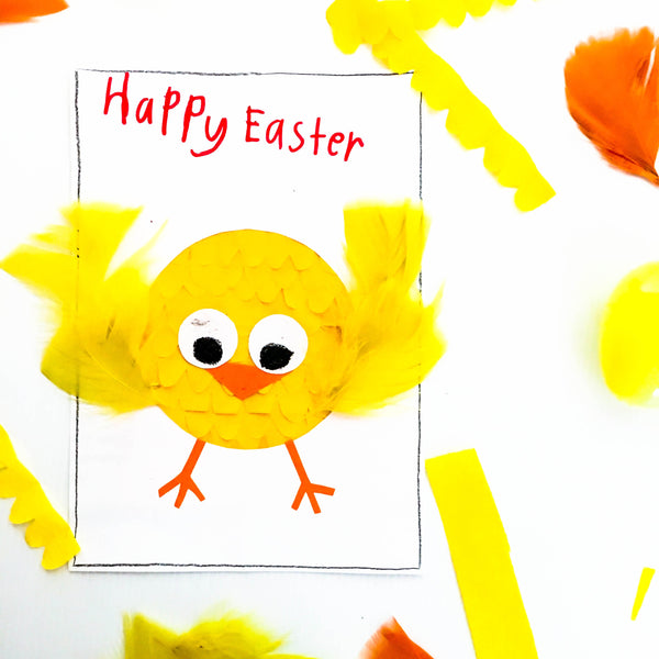 DIY Easter Chick Card – Happy Active Kids