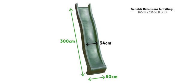 Buy online: 3m Yellow Wavy Slide - Standalone - Lifespan Kids – Happy ...